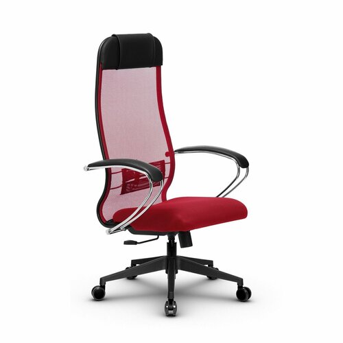 Компьютерное офисное кресло метта В 1b11/К131, Основание 17832, Красное