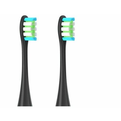 Сменные насадки для зубной щетки Oclean X / X PRO / Z1 / F1 / One / Air 2 / SE черный 4шт
