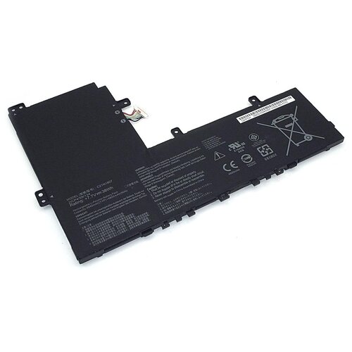 Аккумуляторная батарея для ноутбукa Asus C223NA (C21N1807) 7.7V 4800mAh