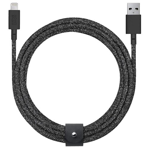 Кабель Native Union Belt Lightning на USB, 3 м, черный