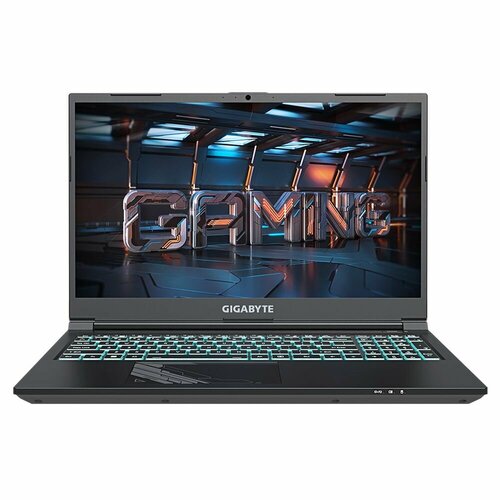 Gigabyte Ноутбук Gigabyte G5 MF Core i5-13500H/16GB/SSD512GB/15.6"/RTX 4050 6GB/IPS/FHD/144hz/NoOS/Black (MF5-52KZ353SD) G5