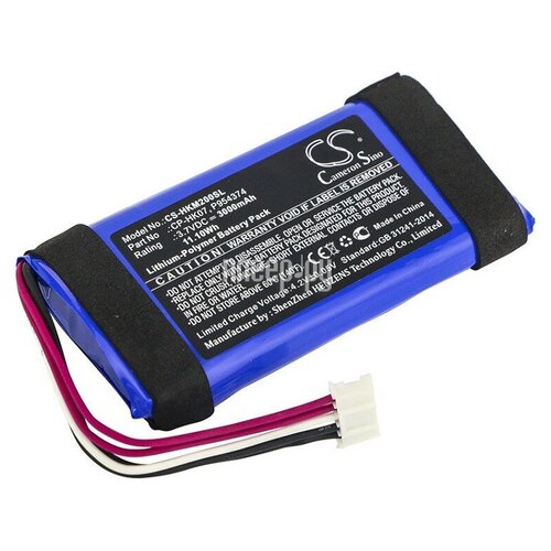 Аккумуляторная батарея CameronSino CS-HKM200SL для Harman/Kardon Onyx Min 3.7V 3000mAh 11.10Wh