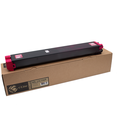 Тонер-картридж булат s-Line MX-23GTMA для Sharp MX-1810 (Пурпурный, 10000 стр.), совместимый