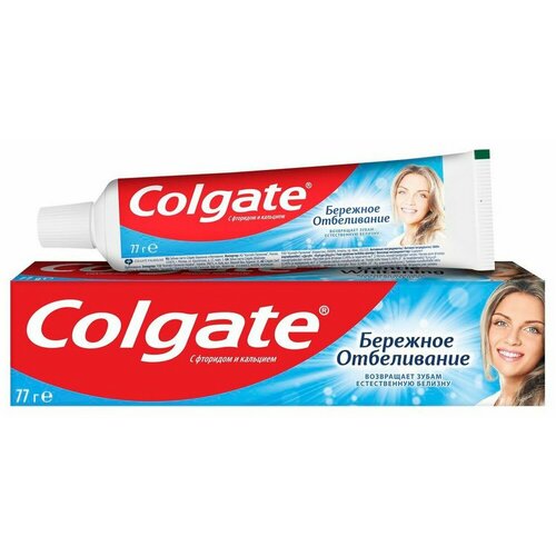 Colgate Зубная паста Бережное отбеливание, 50 мл - 1 шт