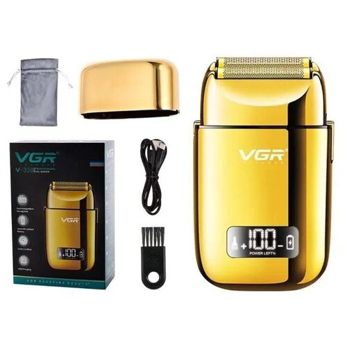 Электробритва VGR Professional VGR V-338, золотой