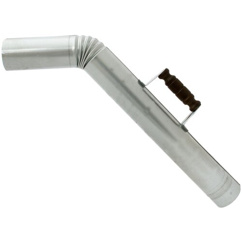 Труба к жаровому самовару (оцинкованная) с деревянной ручкой диаметр 65 мм.