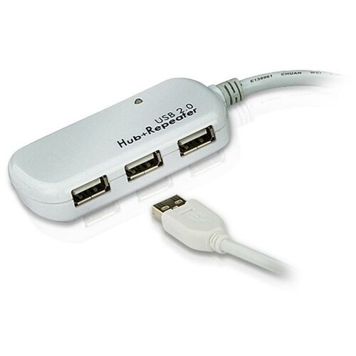 USB удлинитель ATEN UE2120H / UE2120H, 4-портовый USB 2.0 удлинитель (12м) с гирляндным. ATEN UE2120H