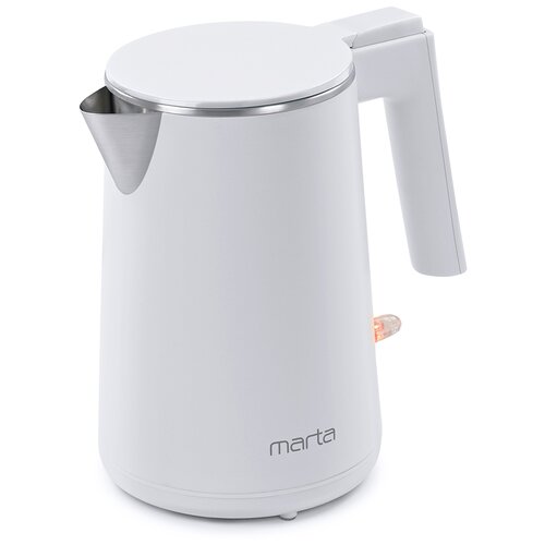 Чайник MARTA МТ-4591, белый жемчуг