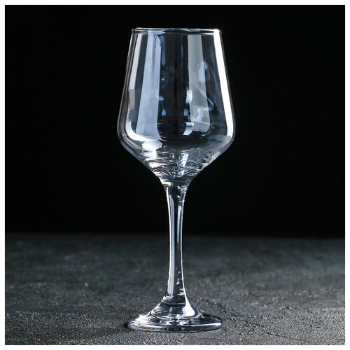 Бокал для вина Кьянти, 400 мл, 8,5х22 см, цвет синий