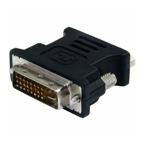 Аксессуар KS-is DVI-I 29M - VGA 15F KS-469, адаптер для компьютера, ноутбука, видеокарты с портом, монитора, проектора, черного цвета