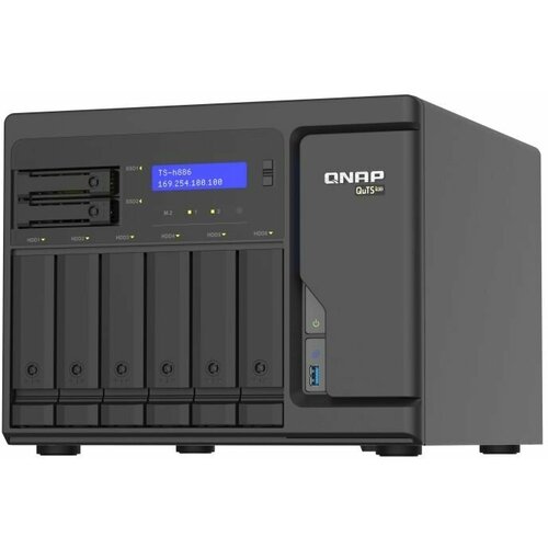 QNAP TS-h886-D1602-8G NAS сервер сетевое хранилище