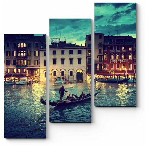 Модульная картина Гранд-канал в закат, Венеция60x64