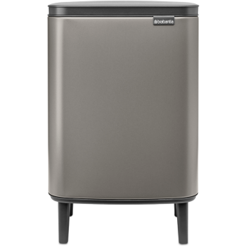 Мусорный бак Brabantia Bo Hi (12 л), Платиновый 227288