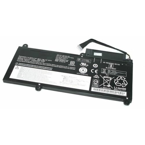 Аккумулятор 45N1754 для ноутбука Lenovo ThinkPad E450 11.4V 47Wh (4100mAh) черный