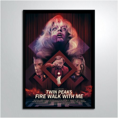 Постер в раме/Твин Пикс Обои Twin Peaks