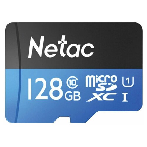Карта памяти 128Gb - Netac microSDHC P500 NT02P500STN-128G-S