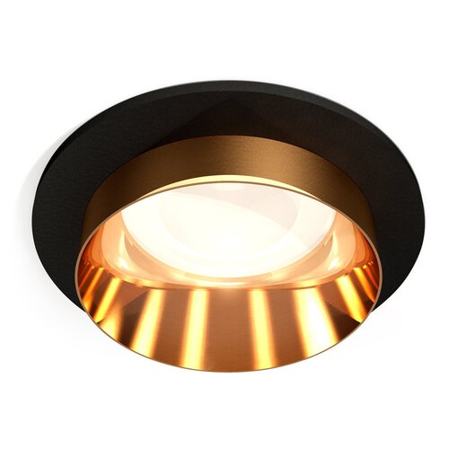 Встраиваемый светильник Ambrella Techno XC6513024, GU5.3, кол-во ламп:1шт, Черный