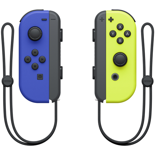 Комплект Nintendo Switch Joy-Con controllers Duo, синий/желтый, 1 шт.