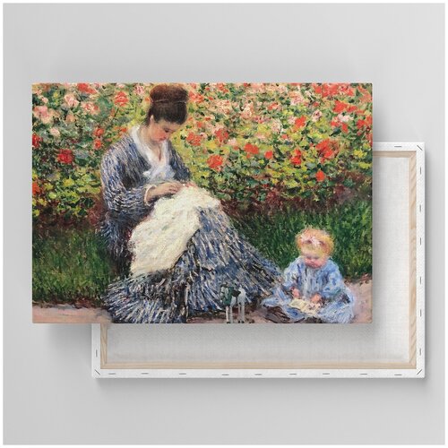 Картина на холсте с подрамником / Monet Claude / Клод Моне