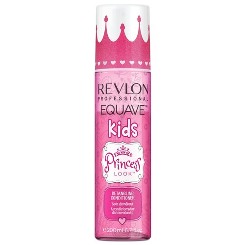 Revlon Equave Kids Princess Look Detangling Conditioner - Детский двухфазный кондиционер с блестками 200 мл