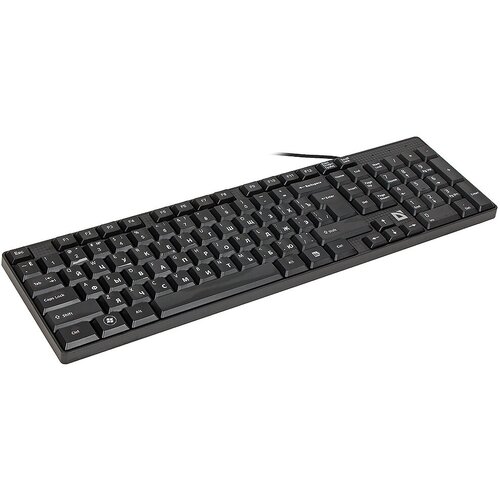 Клавиатура DEFENDER Accent SB-720 RU, USB , черный, компактная