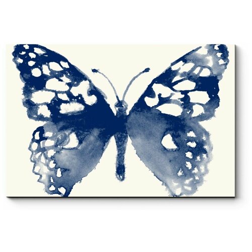 Модульная картина Бабочка, акварель 50x33