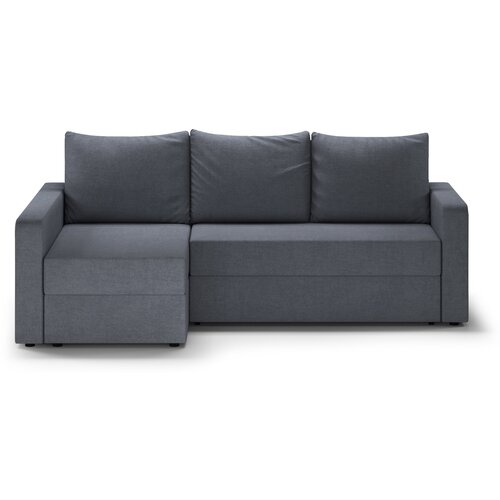Угловой диван ART-104 левый темно-серый