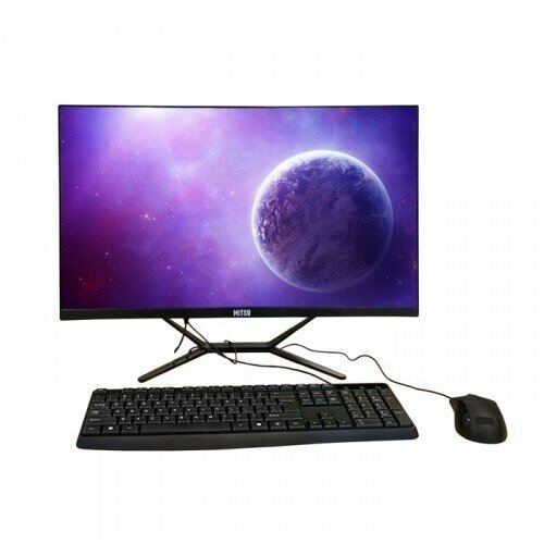 Моноблок MITSU AIO-O2308B, 23,8", IPS, G6405, SSD 1Tb, DDR4 8Gb ULTRASLIM (для дома И офиса)