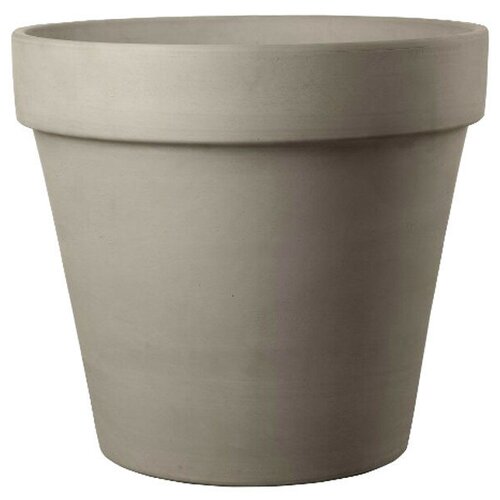 Горшок керамический Vaso 0,4л d13см h11,3см темно-серый