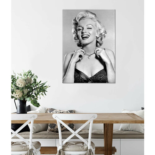 Картина/Картина на холсте/Картина на холсте для интерьера/Картина на стену/Картина в подарок для дома/ Мэрилин Монро (3) - Marilyn Monroe (3) 30х40