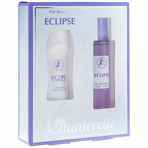 Paris Line Parfums Chanterelle Eclipse Intense набор туалетная вода + дезодорант-стик 55 + 40 мл для женщин