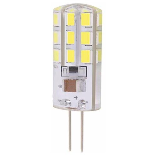Лампа светодиодная PLED-G4 5Вт капсульная 4000К бел. G4 400лм 175-240В JazzWay 5000971 (2шт. в упак.)