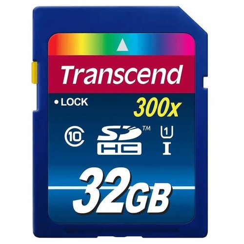 Карта памяти Transcend SDHC Premium 400X Class 10 UHS-I U1 (60/10MB/s) 32GB
