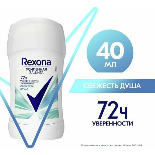Rexona Дезодорант-антиперспирант стик Свежесть душа 40 мл - 1 шт