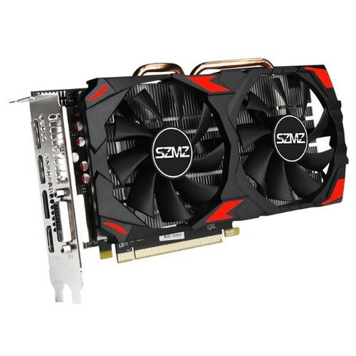 Видеокарта SZMZ Radeon RX580 / 8GB GDDR5 / 256bit GPU / Gaming / Игровая