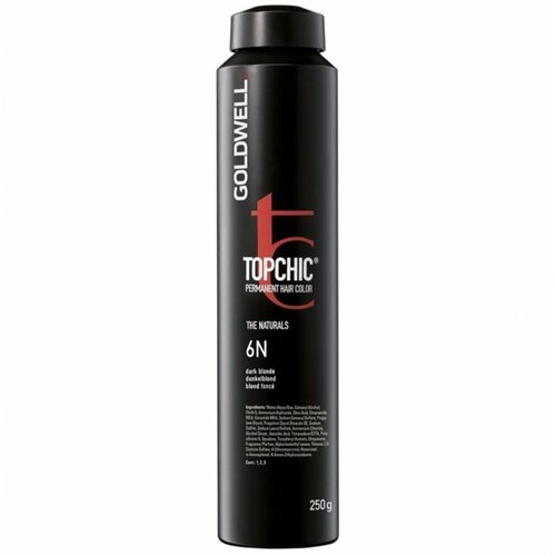 Goldwell Topchic стойкая крем-краска для волос, 6N темно-русый, 250 мл