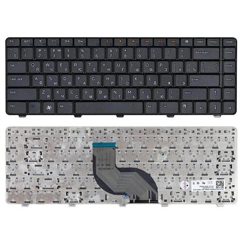 Клавиатура для ноутбука Dell Inspiron 14R N4010 русская, черная