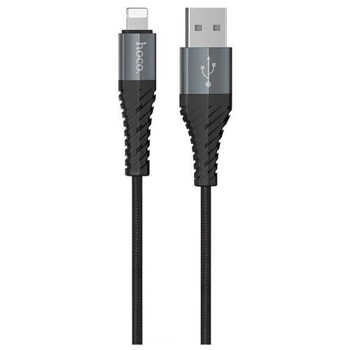 Кабель Hoco X38 Fast Charging USB - Lightning 1 м черный