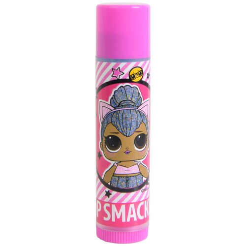 Lip Smacker Бальзам для губ L.o.l. surprise! с ароматом малина, прозрачный