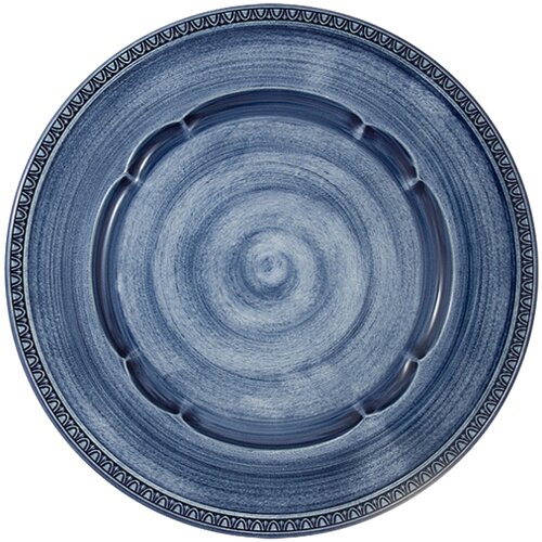 Matceramica тарелка обеденная Augusta, 27 см синий 27 см 27 см 1 шт. 27 см