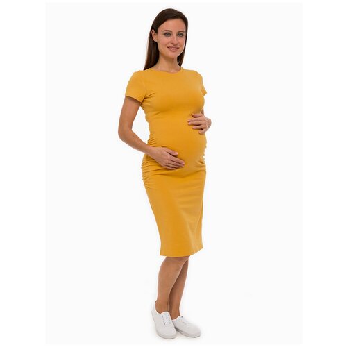 Платье Lunarable, размер 46 (M), желтый