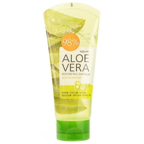 Welcos Kwailnara Гель для тела успокаивающий Aloe vera Moisture Real Soothing Gel 150