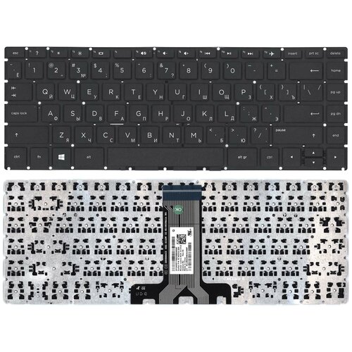 Клавиатура для ноутбука HP 240 G6 245 G6 246 G6 черная