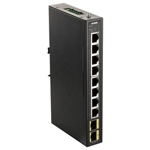 Коммутатор D-Link DIS-100G-10S DIS-100G-10SA 8G 2SFP неуправляемый