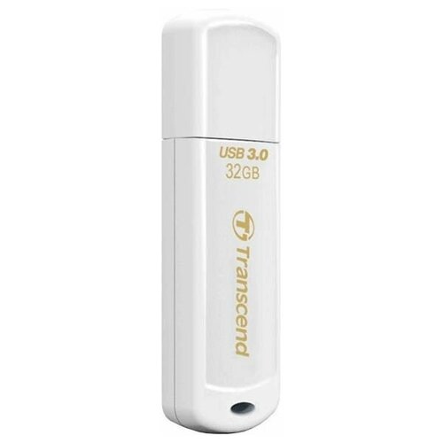 Флеш Диск Transcend 32Gb Jetflash 730 TS32GJF730 USB3.0 белый