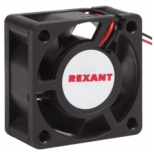 Вентилятор для корпуса REXANT RX 4020MS 24VDC, черный