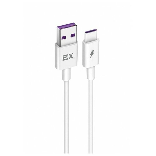 Аксессуар Exployd Rash USB - Type-C 5A 25W 1m White EX-K-1142