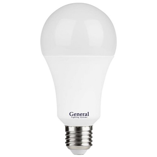 Лампа светодиодная. General GLDEN-WA60 17Вт 230В 4500К Е27 угол 270 матовая (10 шт)