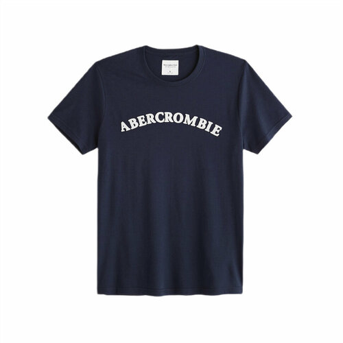 Футболка Abercrombie & Fitch, размер L, синий