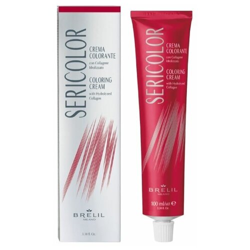 Brelil Professional Краска для волос Sericolor Coloring Cream, 9.32 ультра-светлый бежевый блонд